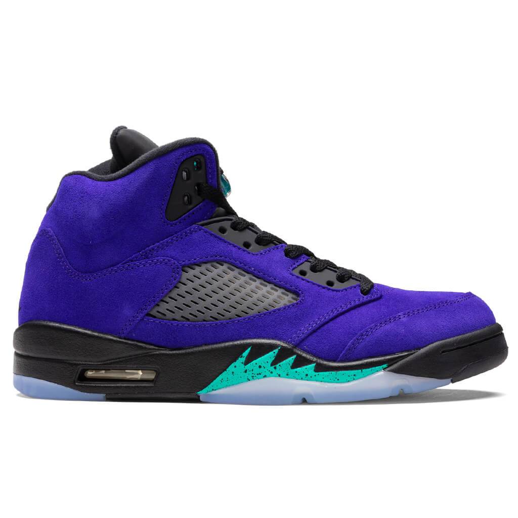 Air Jordan 5 Retro "Alternate Grape" - Grape Ice/New Emerald – Feature