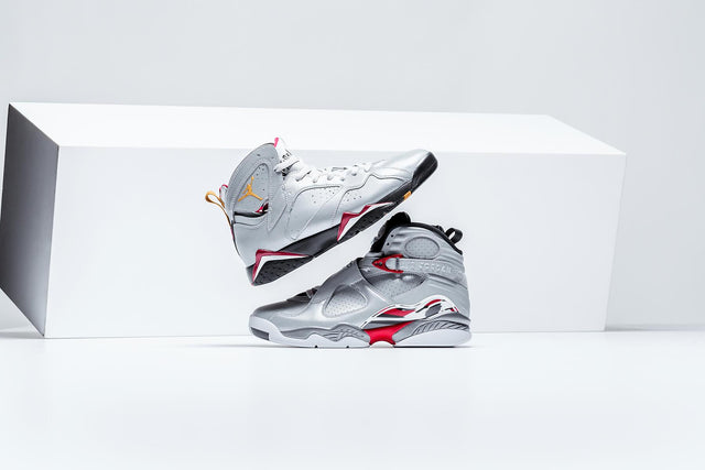 Air 7 Retro SP - Reflect Silver/Bronze/Cardinal Red/Black – Feature