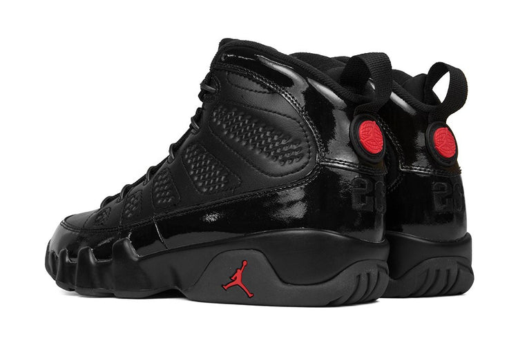 Air 9 Retro 'Bred' - Black/University Red-Anthracite – Feature