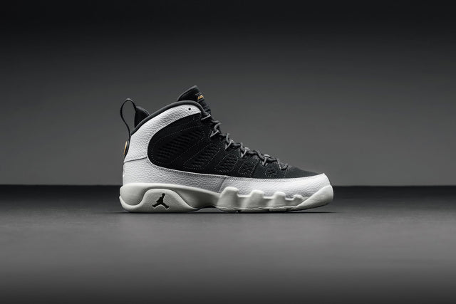 Air 9 Retro Youth 'LA All-Star' - Black/Summit White/Metallic Gold ...