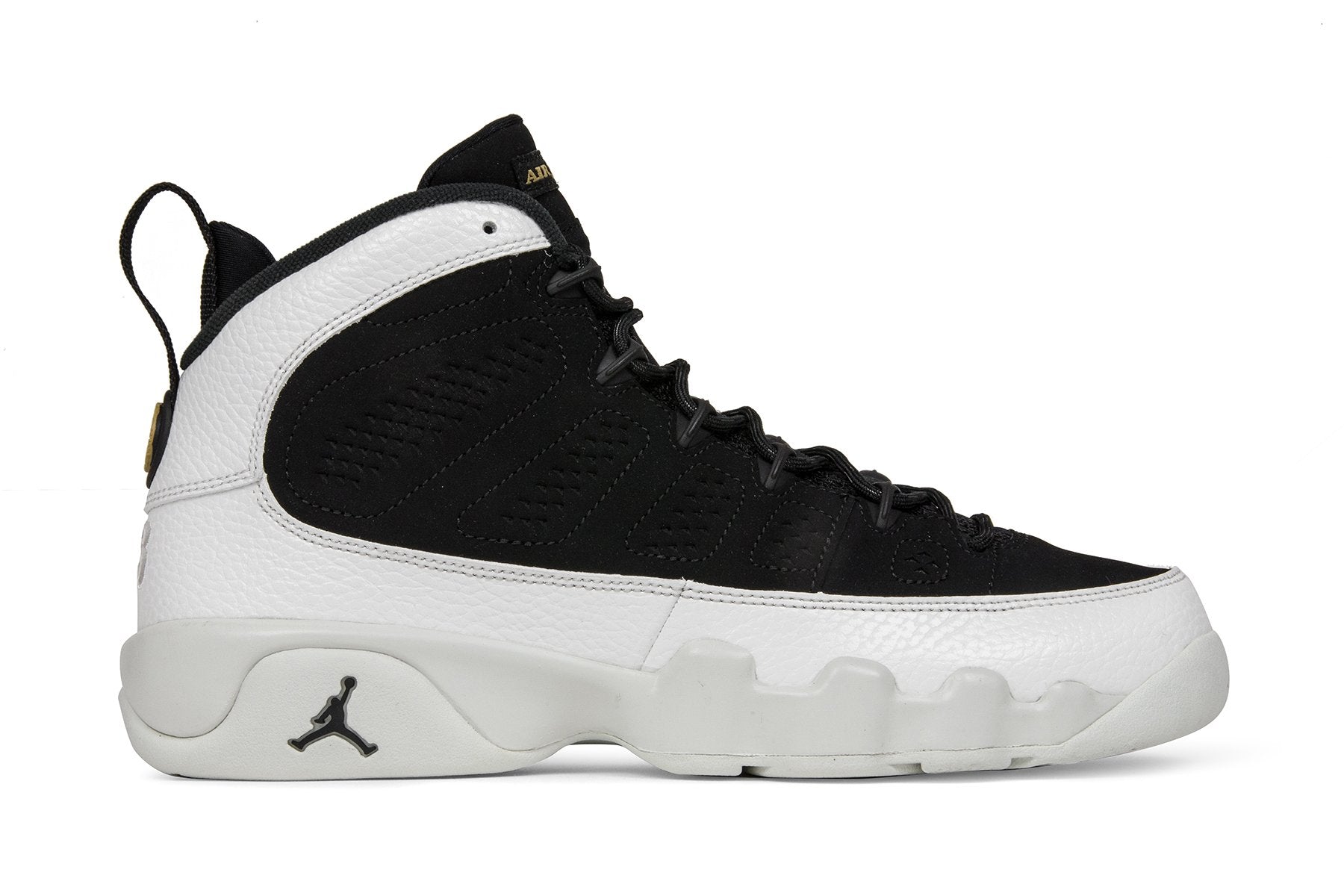 Air 9 Retro Youth 'LA All-Star' - Black/Summit White/Metallic Gold ...
