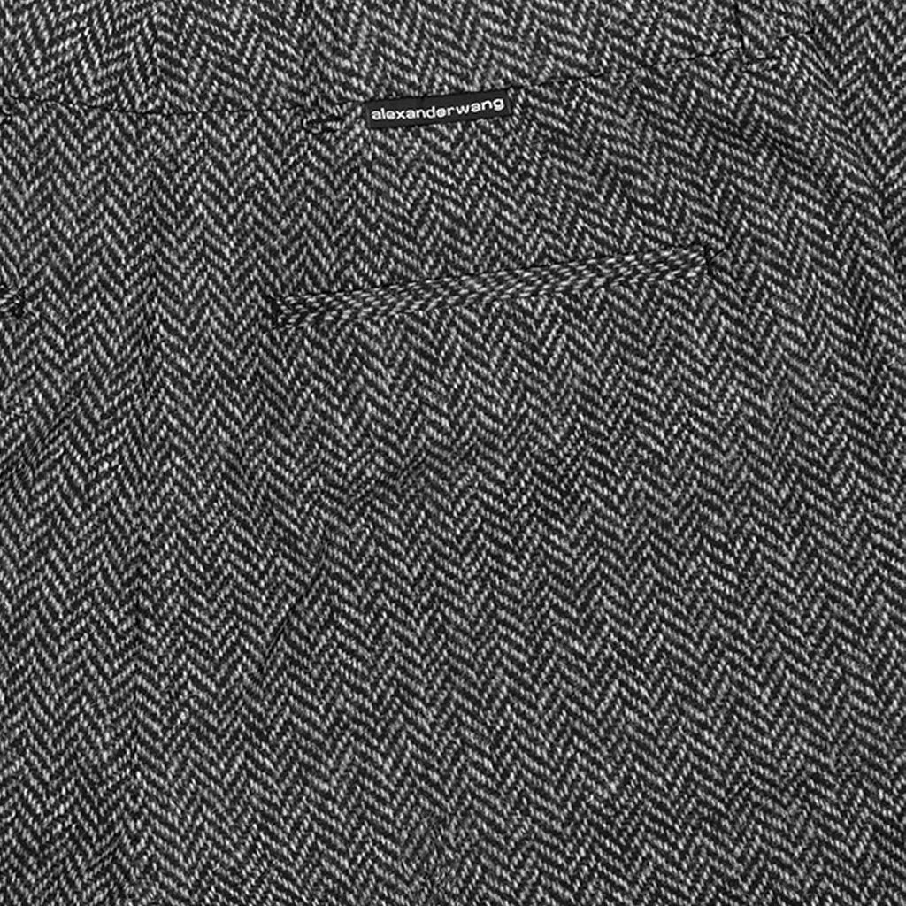 Tweed Printed Spandex - Grey – Feature