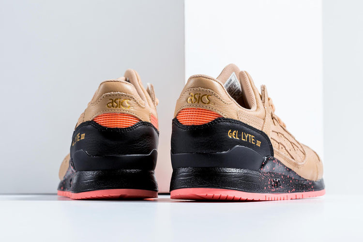 Asics x Sneaker Freaker Gel-Lyte III 'Tiger Snake' - Beige/Pink – Feature