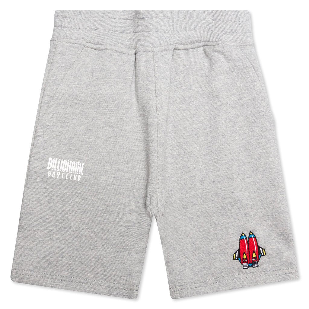 Kid's BB Launchpad Short - Heather Grey – Feature