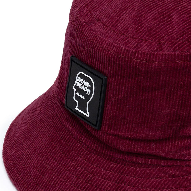 Corduroy Bucket - Maroon – Feature