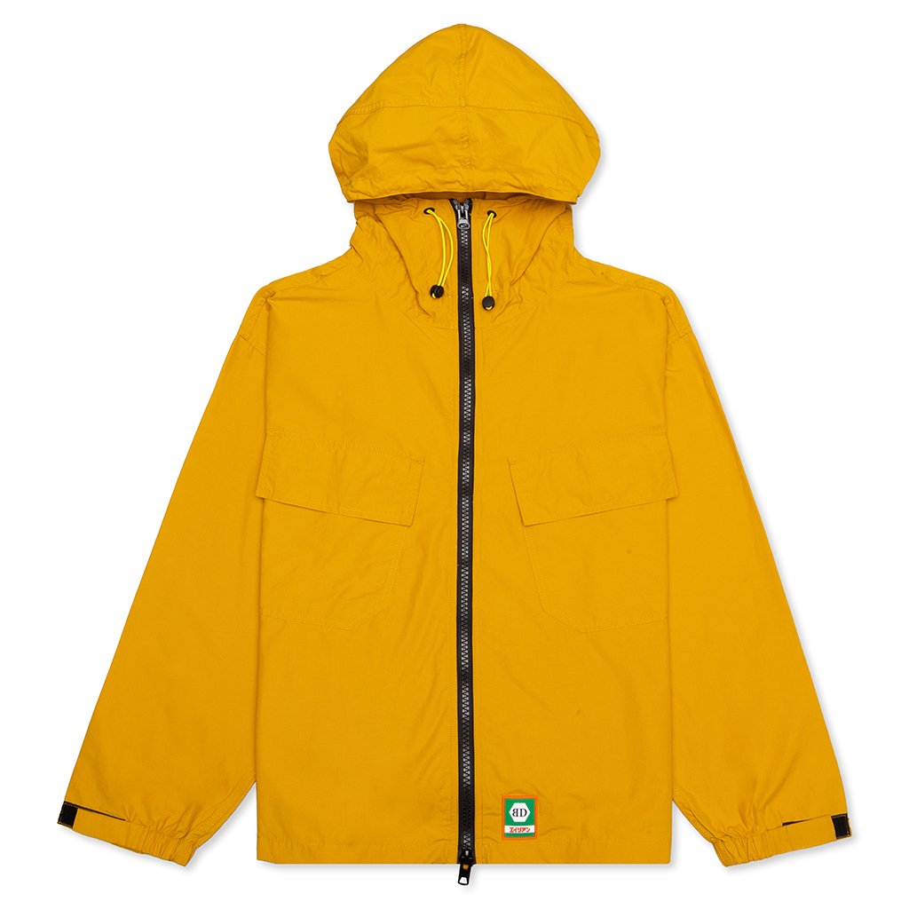 Zip Front Anorak - Gold – Feature