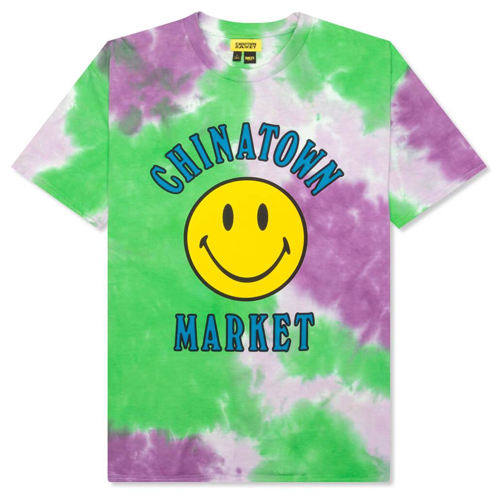 Chinatown Smiley Multi T-Shirt - Tie Dye – Feature