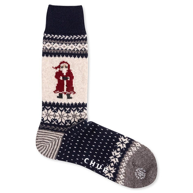 Chup Wool Santa Socks - Blue – Feature