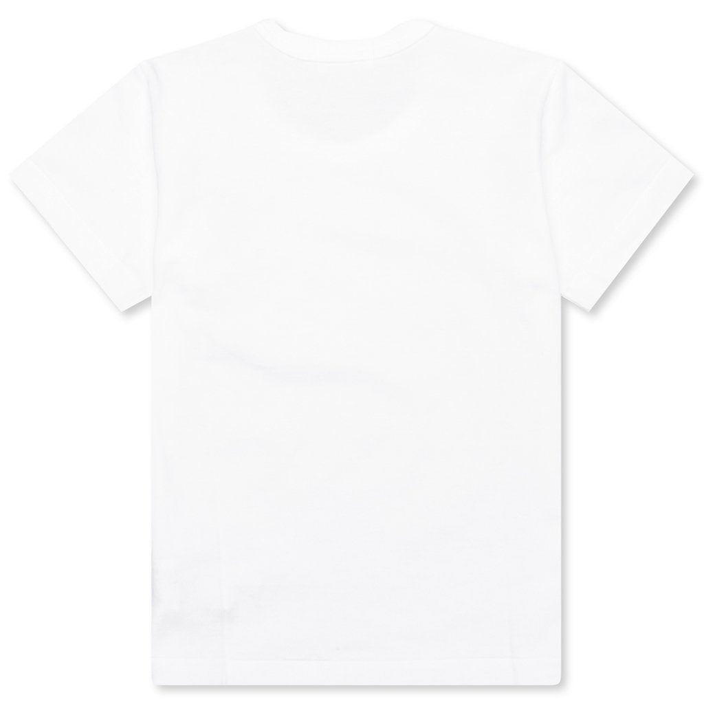 Kid's Inverted Text T-Shirt - White – Feature