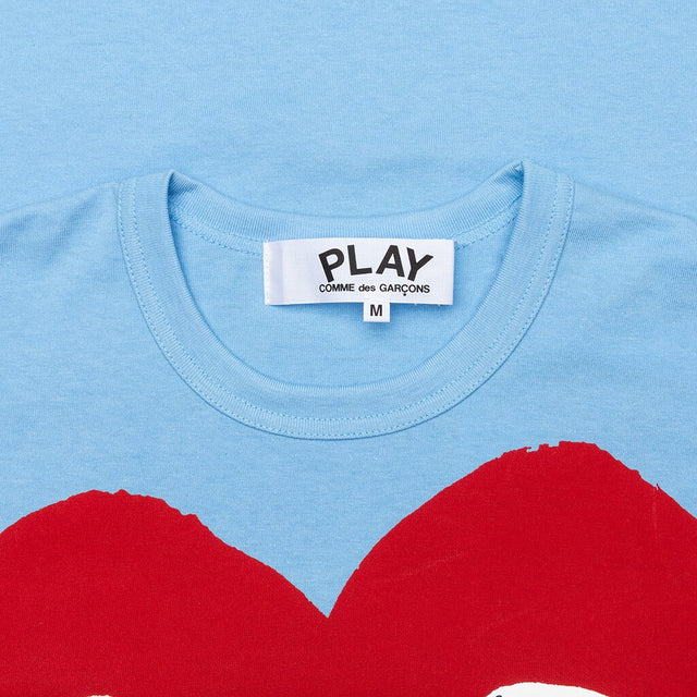 Pastelle Women's Red Logo T-Shirt - Blue – Feature