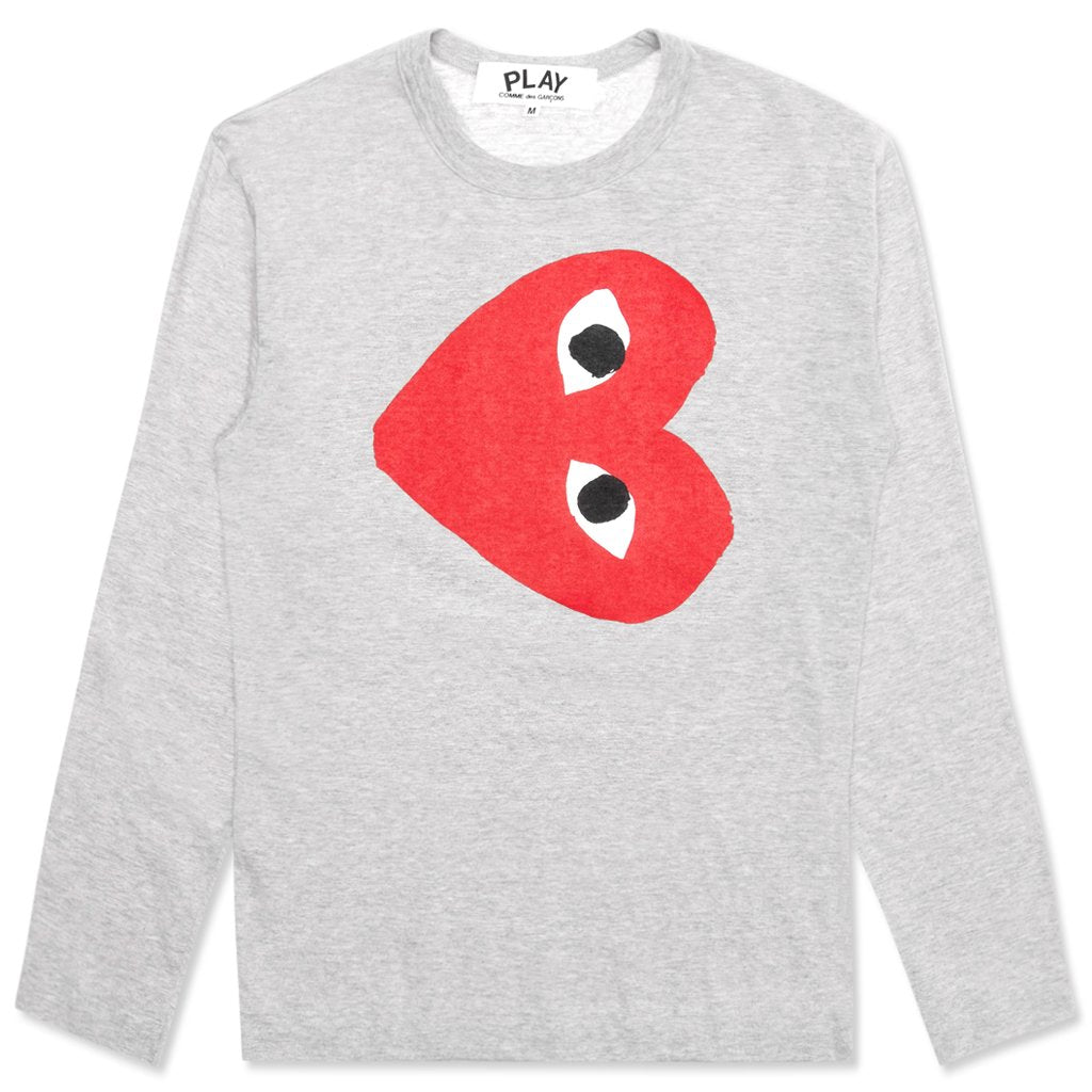 Sideways Logo L/S Tee - Grey – Feature