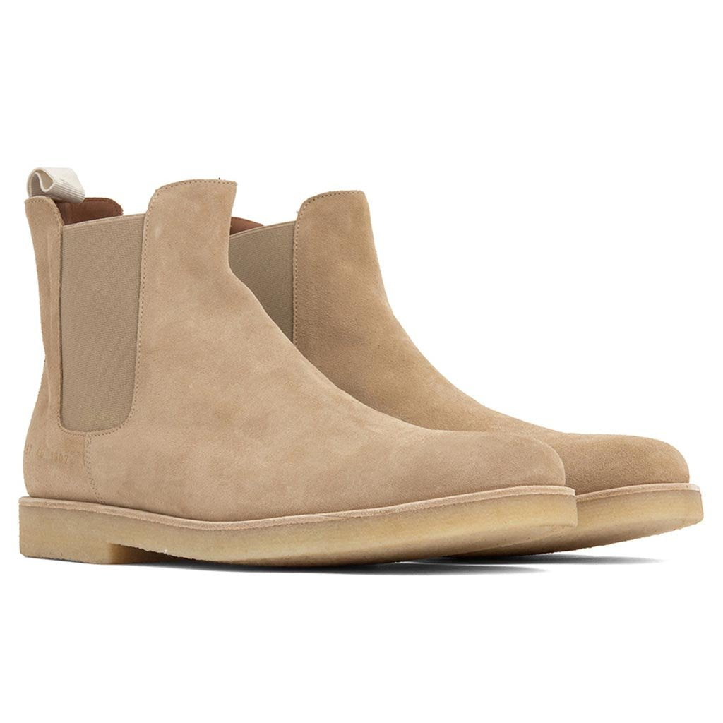 Chelsea Boot Suede - Tan – Feature