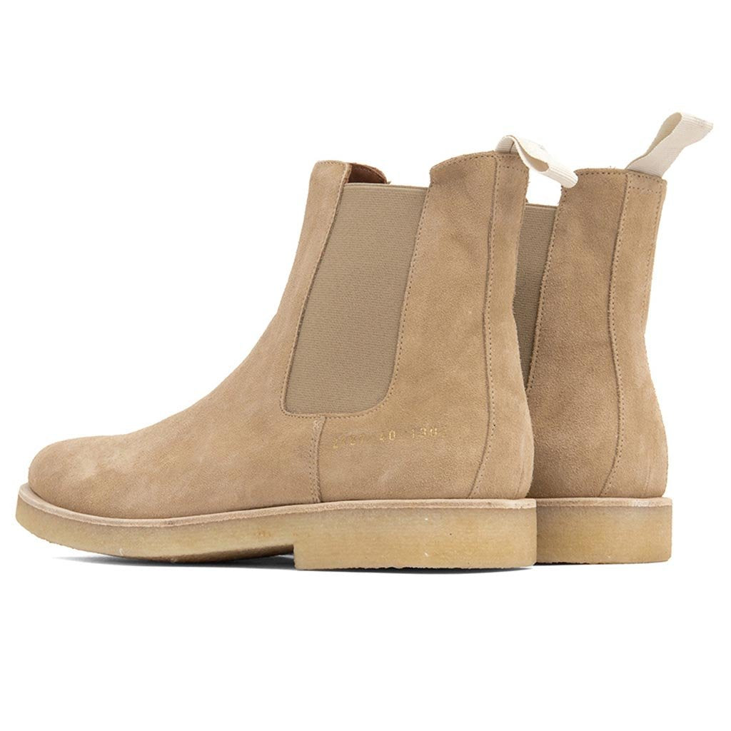 Chelsea Boot Suede - Tan – Feature