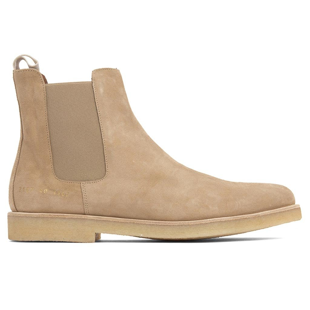 Chelsea Boot Suede - Tan – Feature