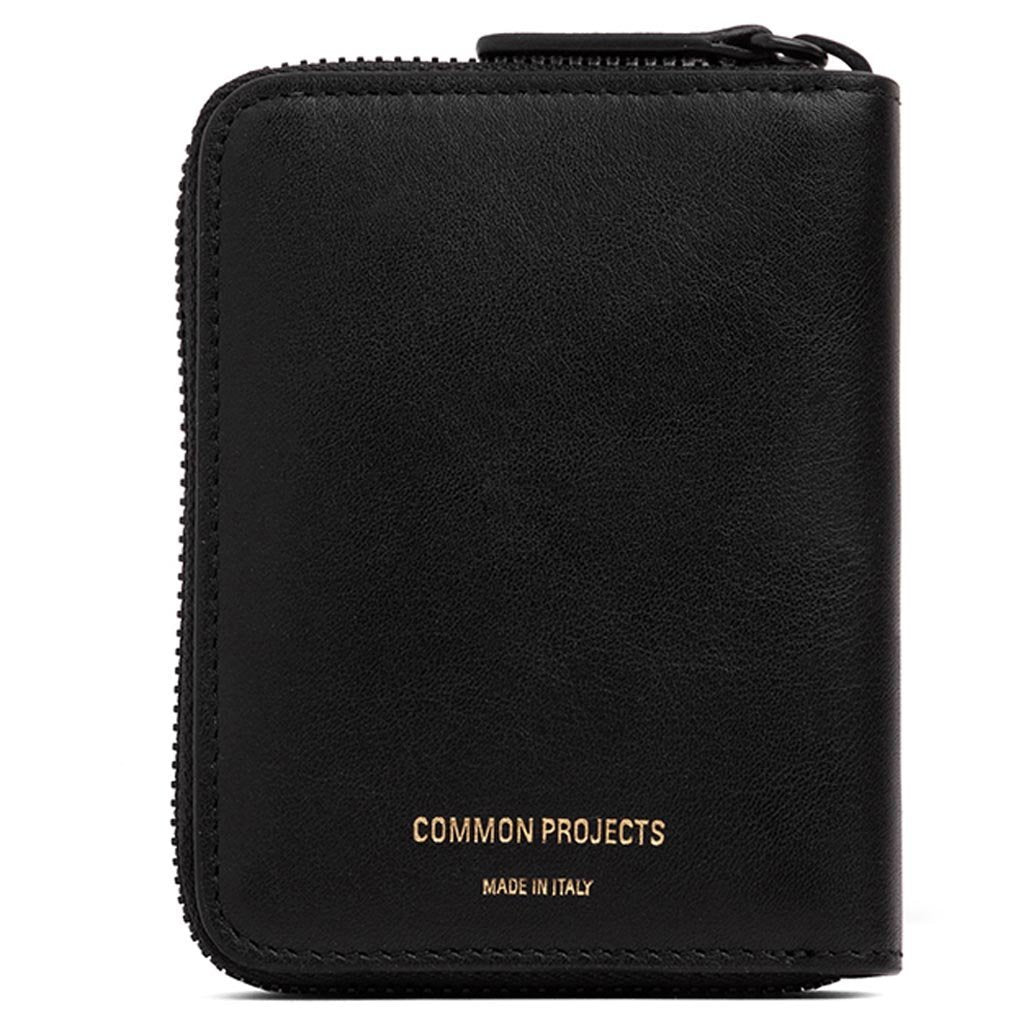 Soft Leather Zip Coin Case - Black – Feature