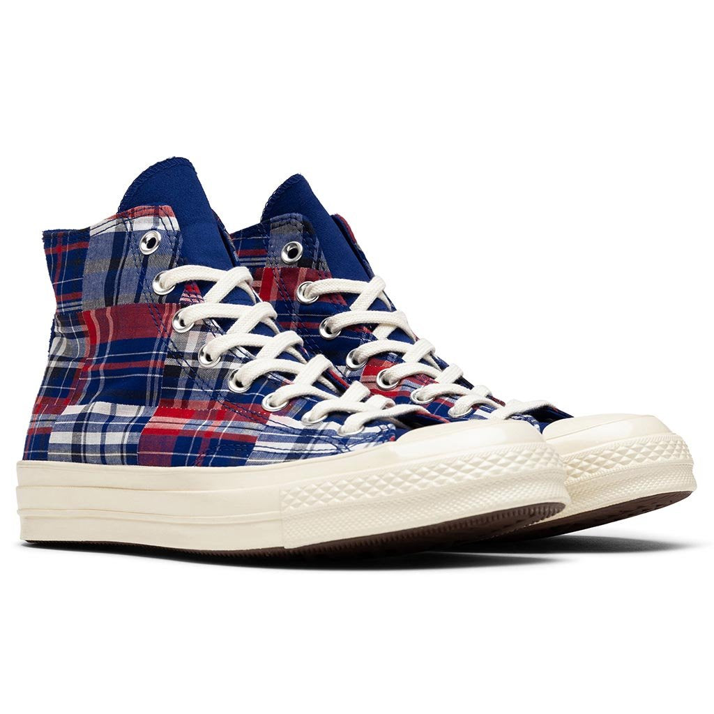 All Star Chuck '70 Hi - Rush Blue/University Red – Feature