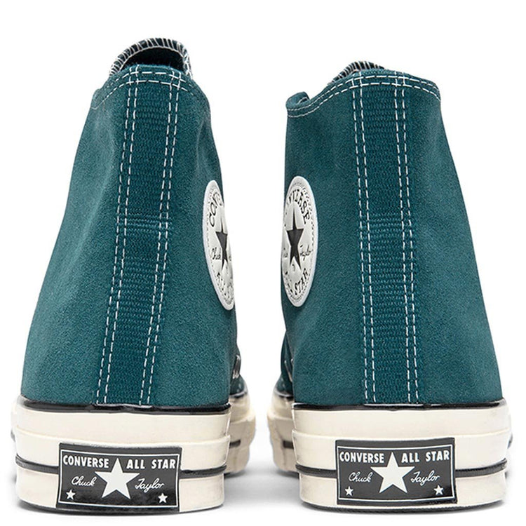 Chuck 70 Suede Hi - Midnight Turquoise/Black – Feature