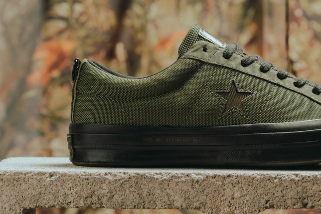 Converse x Carhartt WIP One Star - Herbal/Medium Olive/Black – Feature
