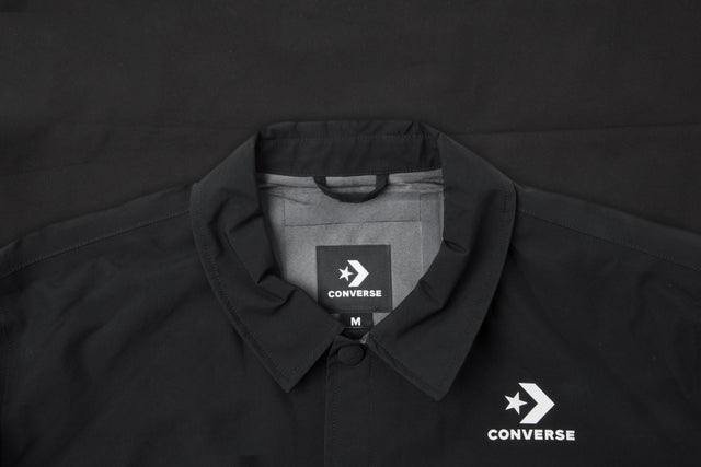 Black Converse Coaches Jacket – Feature