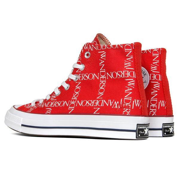 Converse x JW Anderson All Star Chuck 70 Grid Hi - Flame Scarlet/White ...