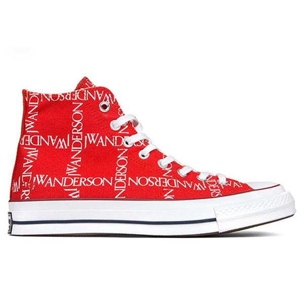 Converse x JW Anderson All Star Chuck 70 Grid Hi - Flame Scarlet/White ...