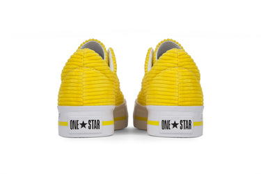 Converse x MadeMe One Star Platform Ox - Vibrant Yellow – Feature