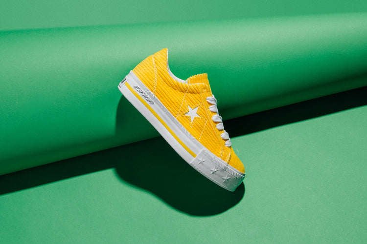 Converse x MadeMe One Star Platform Ox - Vibrant Yellow – Feature