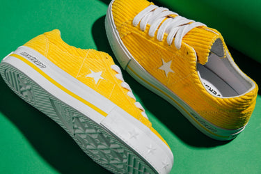 Converse x MadeMe One Star Platform Ox - Vibrant Yellow – Feature