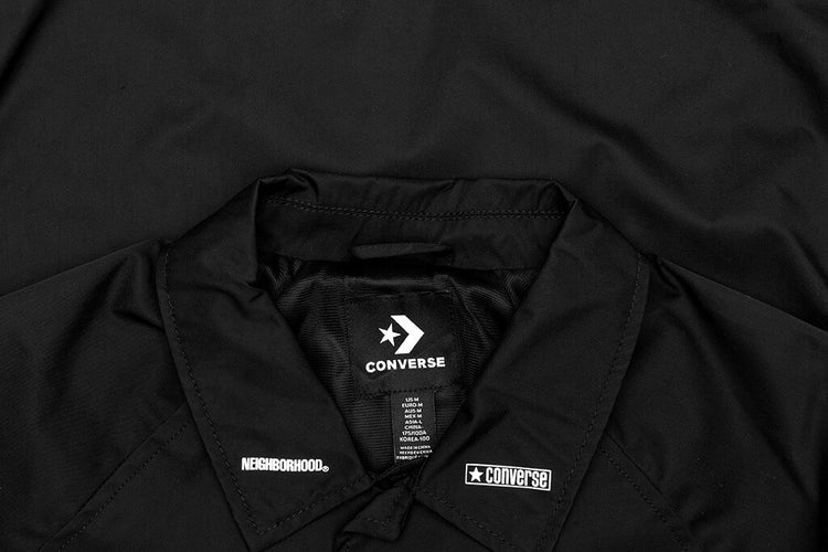 Converse x Neighborhood Coaches Jacket - Black – Feature