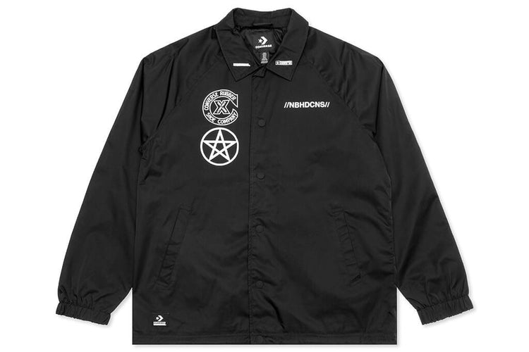 Converse x Neighborhood Coaches Jacket - Black – Feature