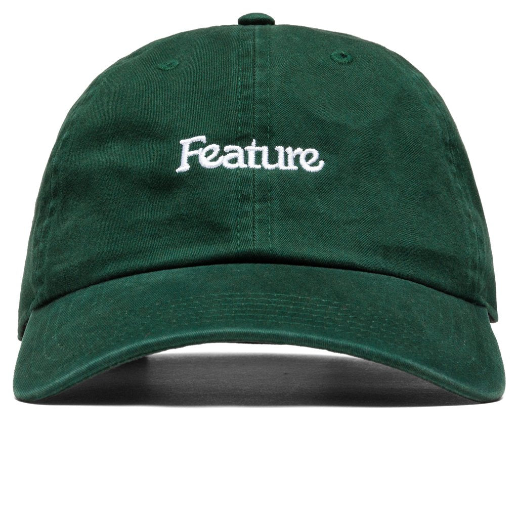 Academy Cap - Washed Dark Green – Feature