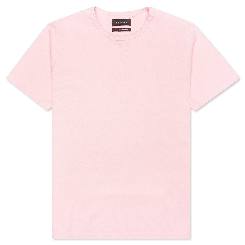 Kelven II Tee - Rose – Feature