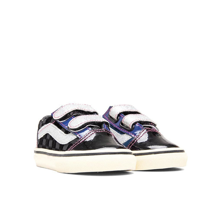 Feature x Vans "Sinner's Club" Part II Toddler Old Skool V - Black/Tra