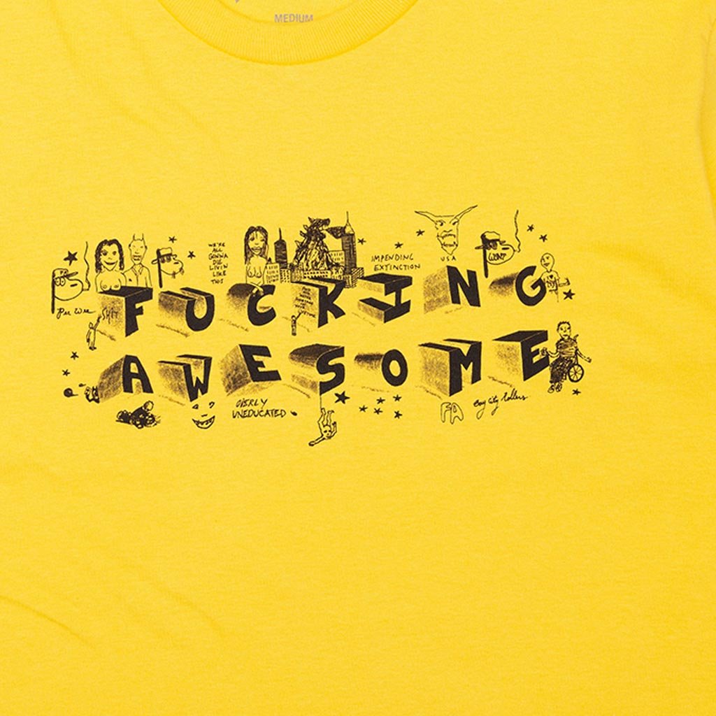 Block Letters Tee - Daisy – Feature