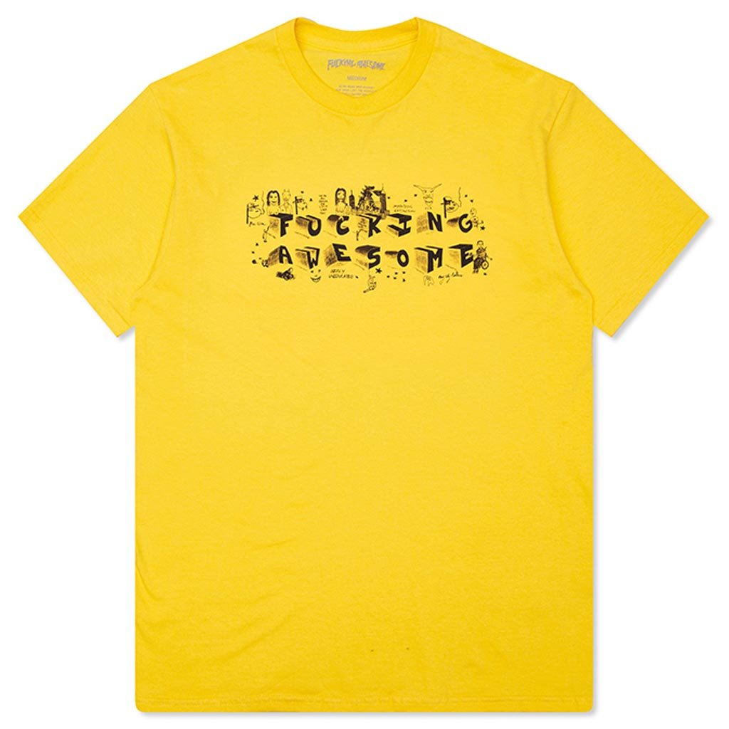 Block Letters Tee - Daisy – Feature