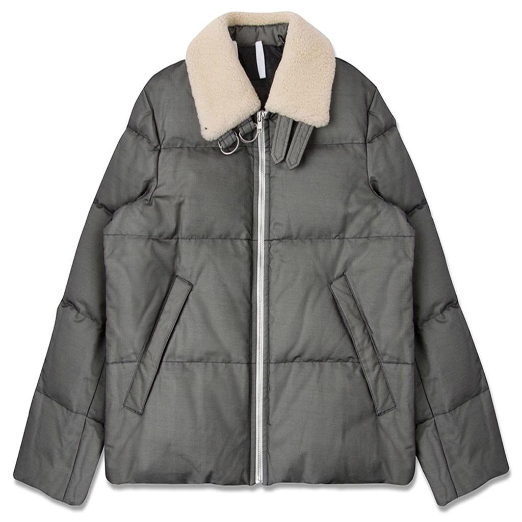 Band Zip Puffer - Black – Feature