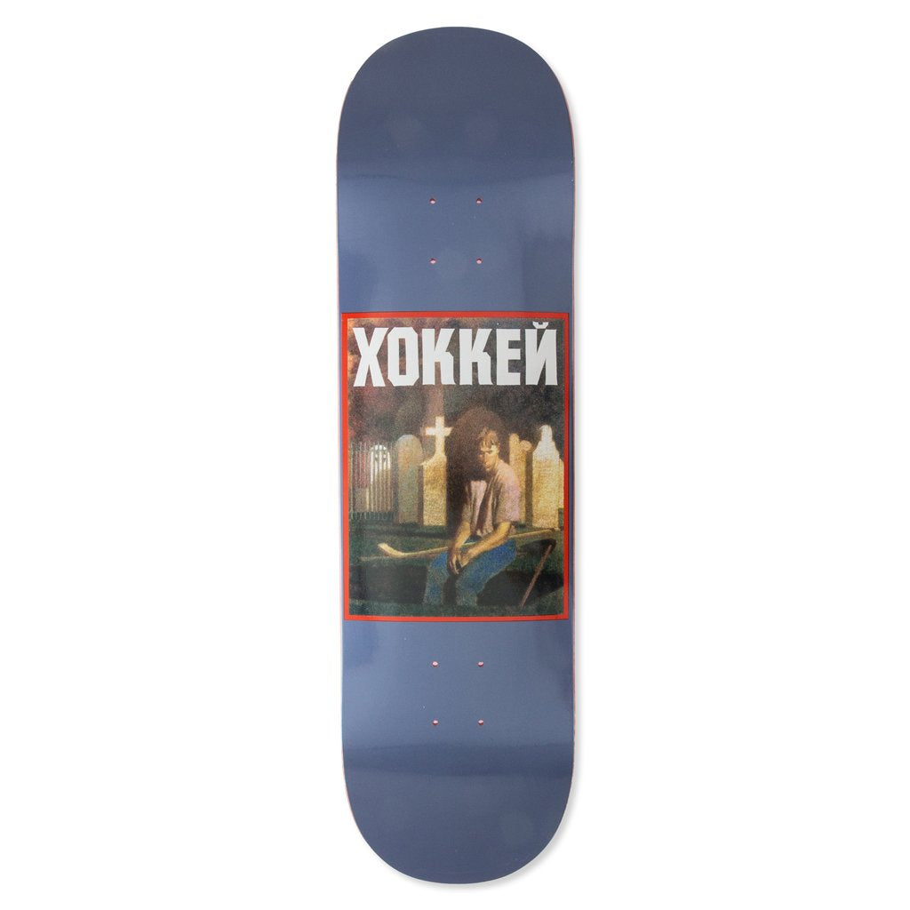 Nik Stain Skate Deck - Metallic Blue – Feature
