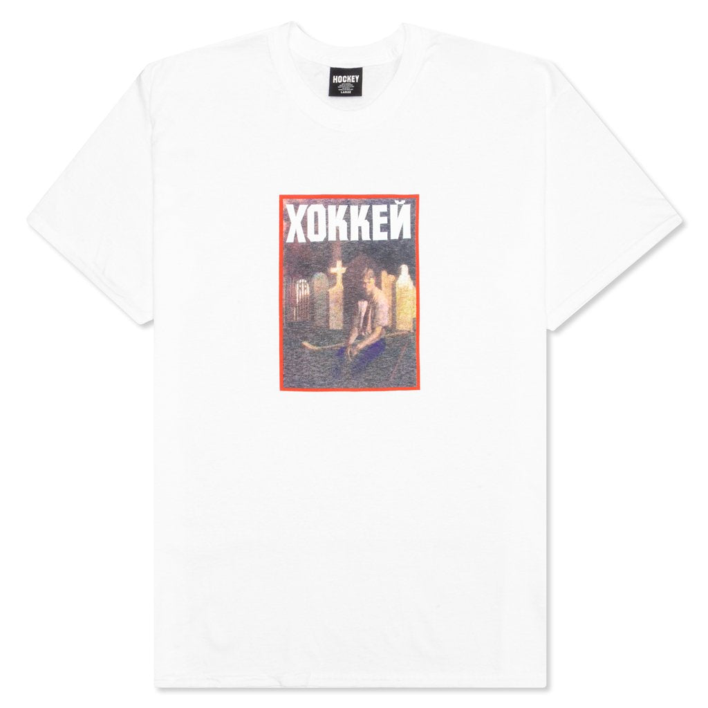 Nik Stain Tee - White – Feature