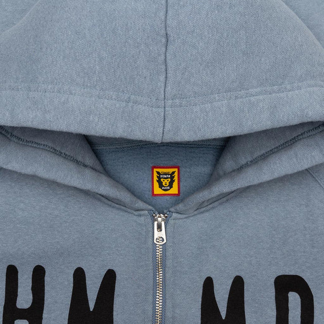 C/W Zip Hoodie - Blue – Feature