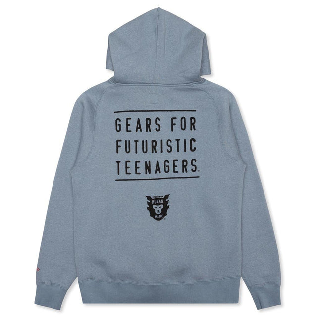 C/W Zip Hoodie - Blue – Feature