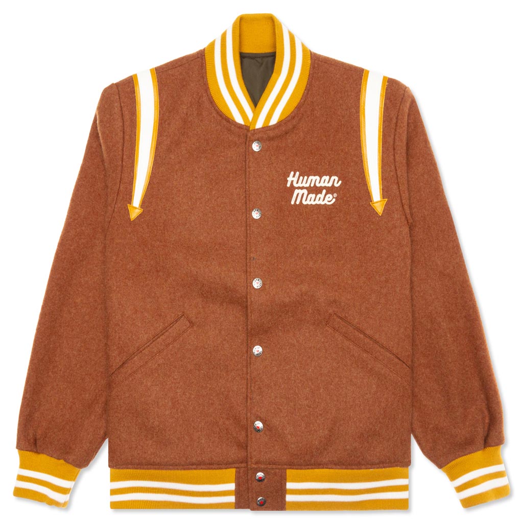 Varsity Jacket - Brown – Feature