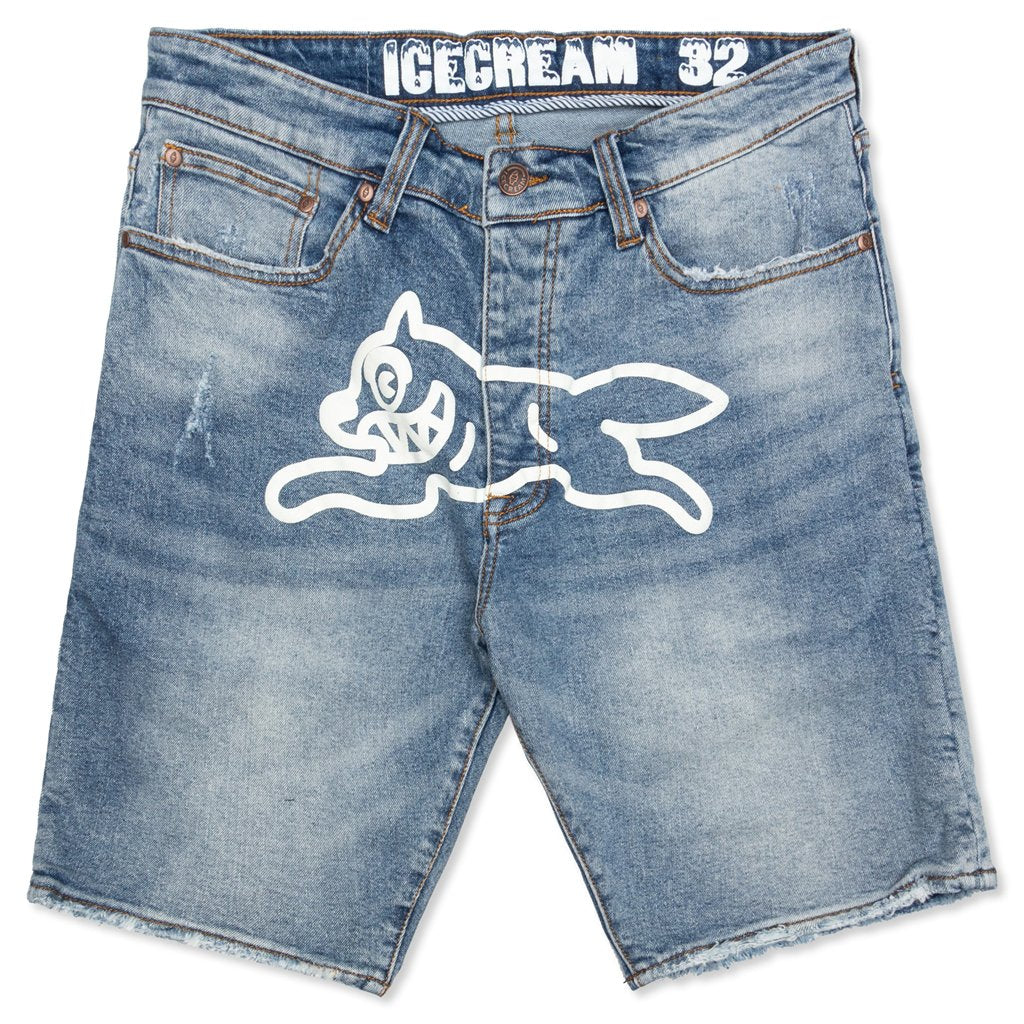 Runner Short - Light Blue Denim – Feature