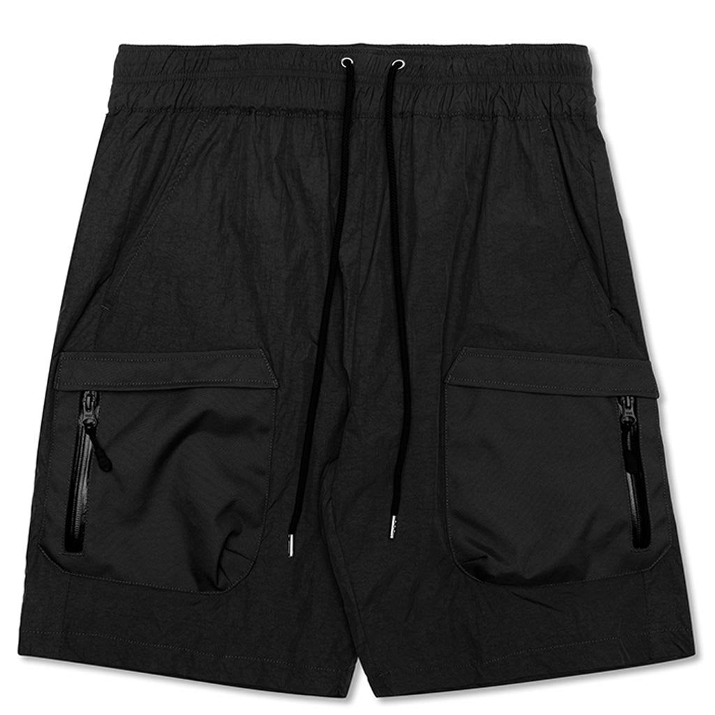 High Shrunk Nylon Cargo Shorts - Black – Feature