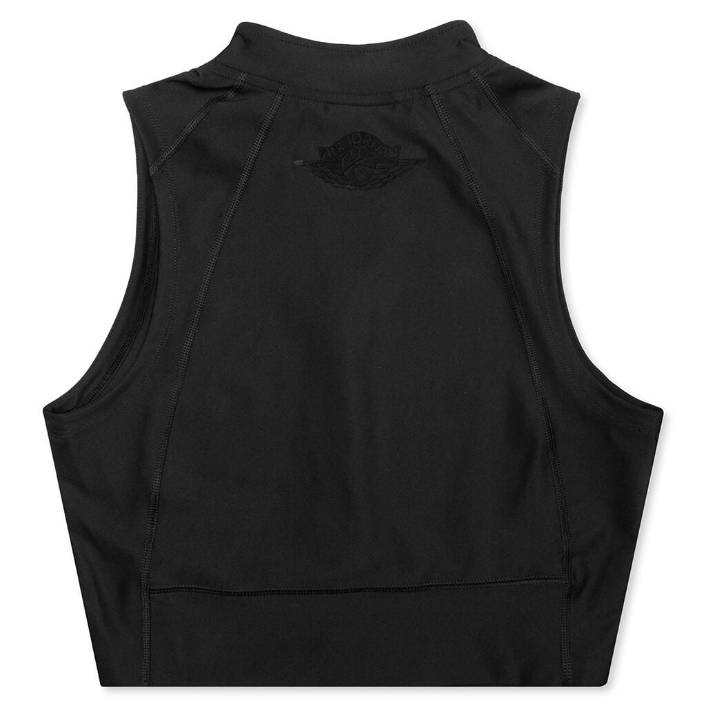 Women's Body Con Crop Top - Black/White – Feature