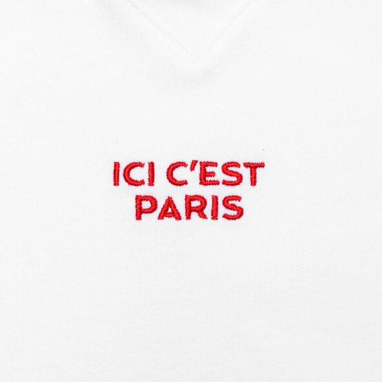 Jordan x PSG Women's S/S Top - White/University Red – Feature