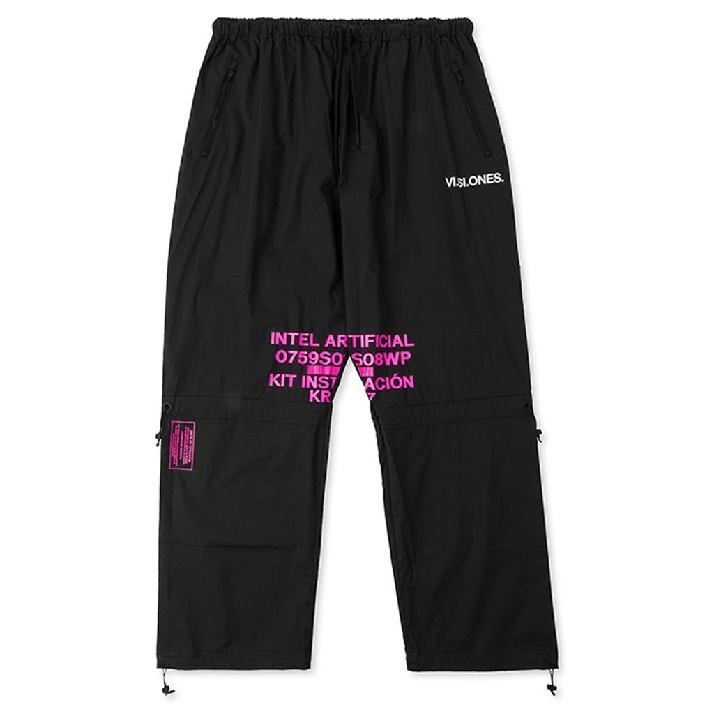 Lettering Pants - Black/Multi – Feature