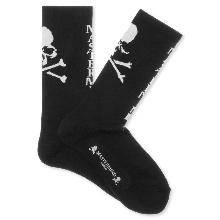 Back Skulls Socks - Black – Feature