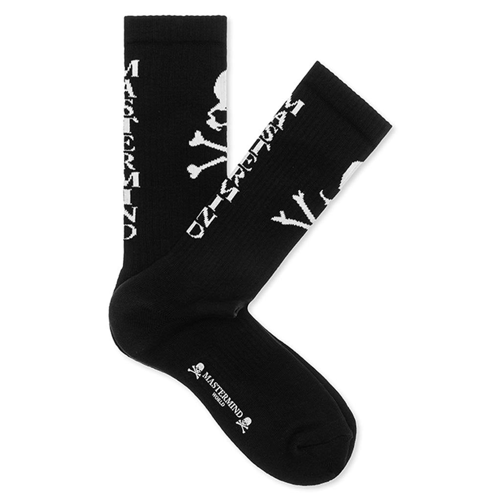 Front Skull Socks - Black – Feature