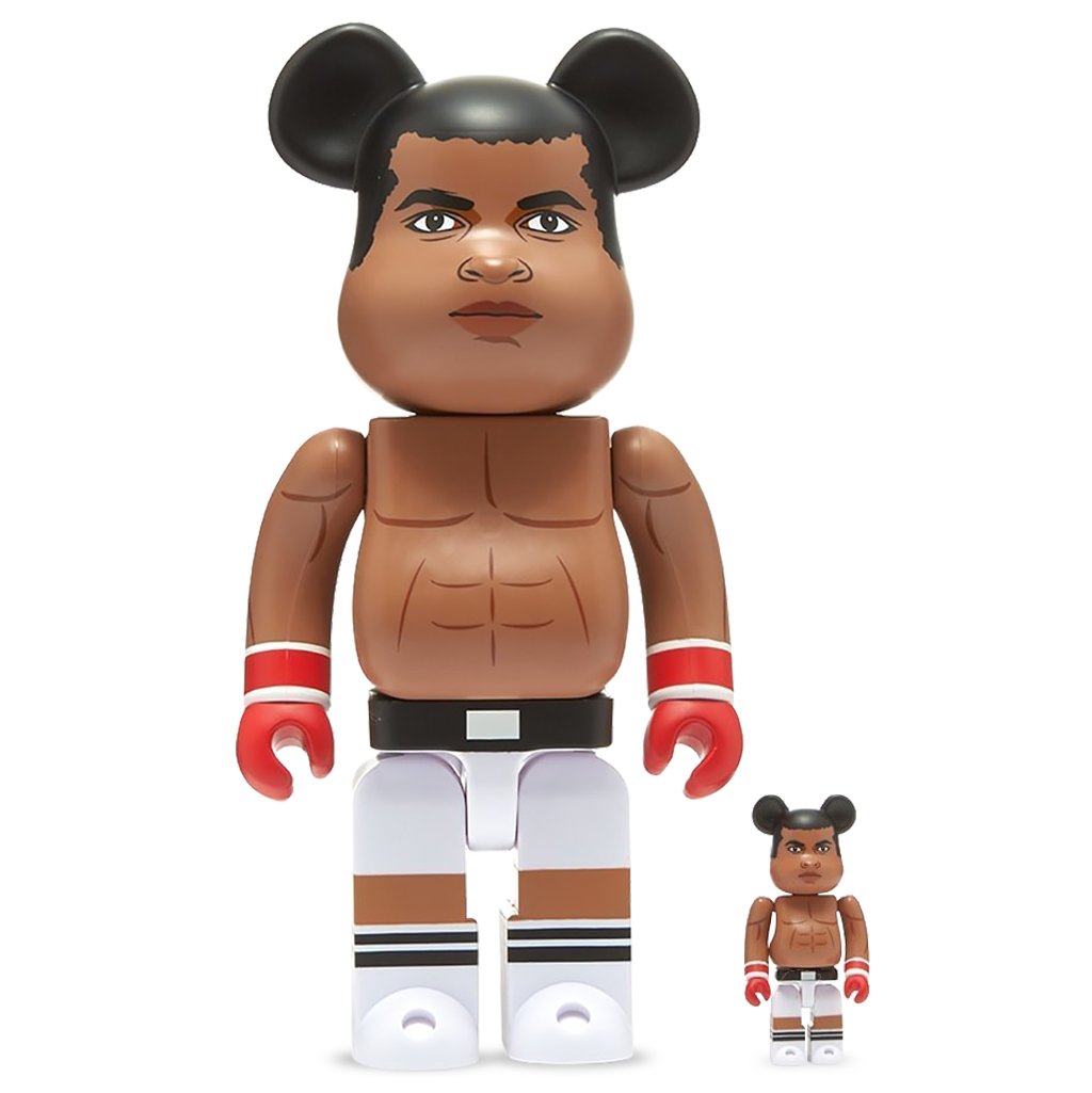 Muhammad Ali 100% + 400% BE@RBRICK Set – Feature