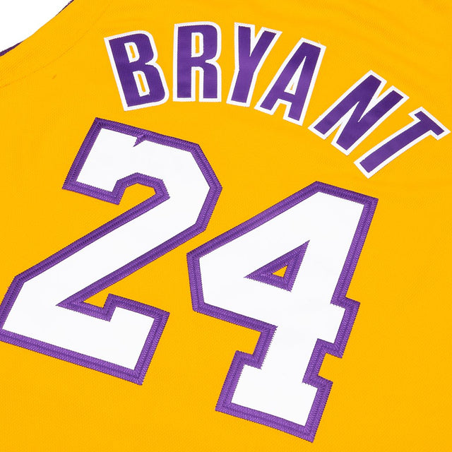 NBA Authentic Jersey Los Angeles Lakers 2008-09 Kobe Bryant - Yellow ...